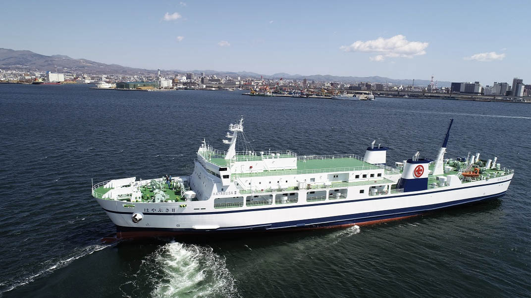 Japan – Seikan Ferry: Hakodate – Aomori über die Tsugaru-Strait ...