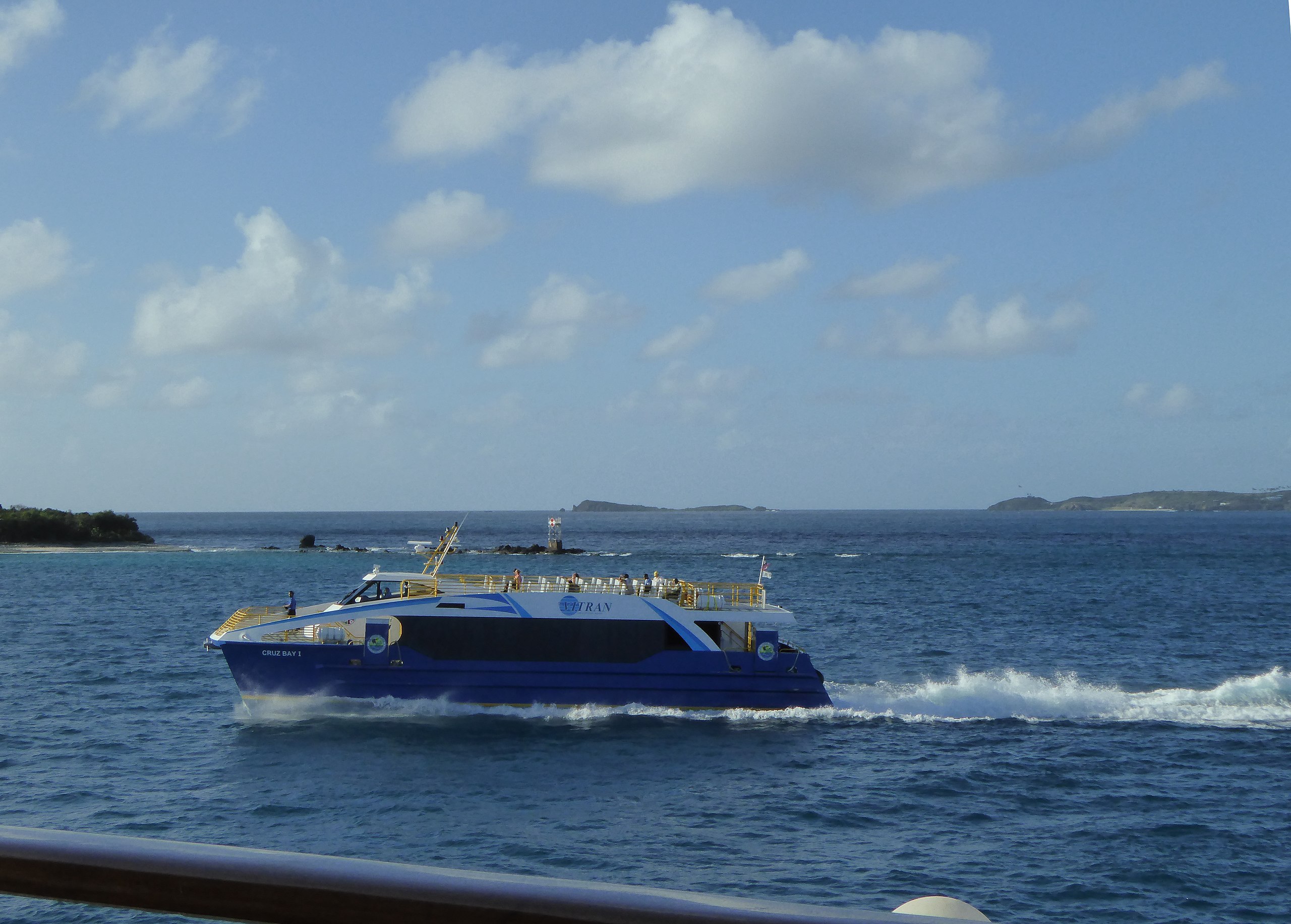 USA – US Virgin Islands: VITRAN Personenfähre Red Hook (St. Thomas ...
